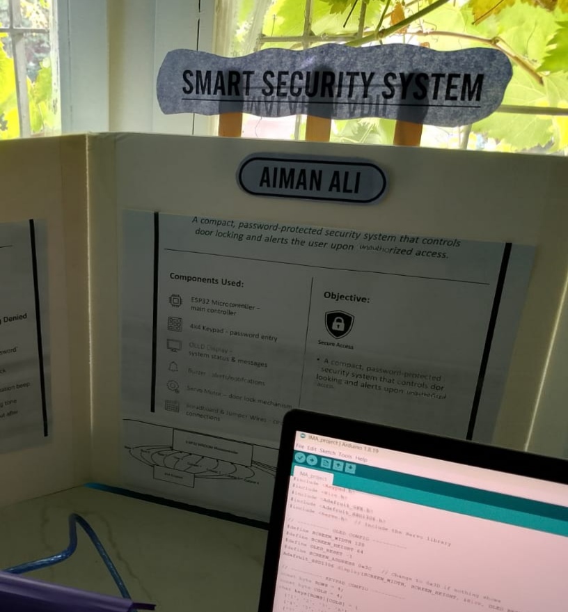 SMART SECURITY SYSTEM - Project Showcase
